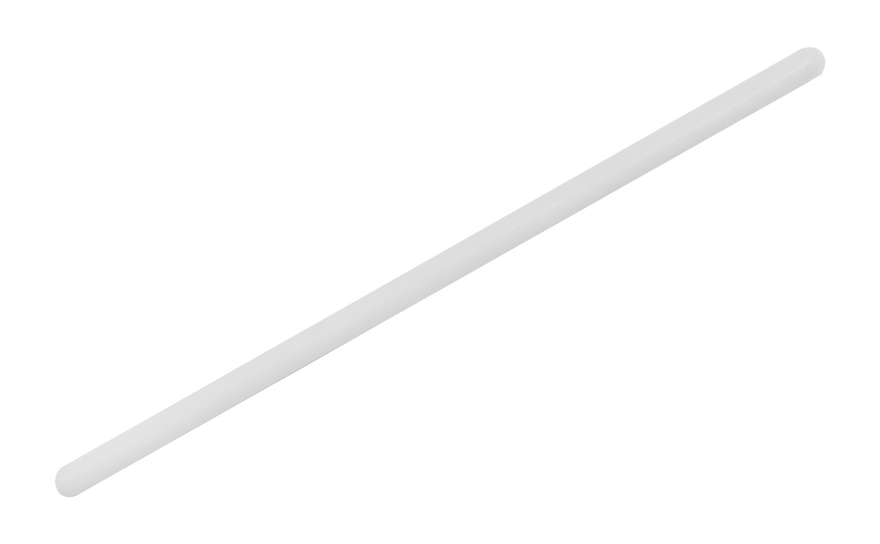 Polypropylene Stirring Rods, 9.8", Rounded Ends, 10mm Diameter ...