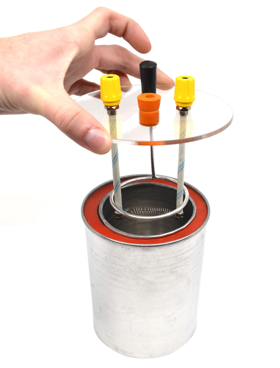 250mL Double Wall Electric Calorimeter with Transparent Lid, Stirrer ...