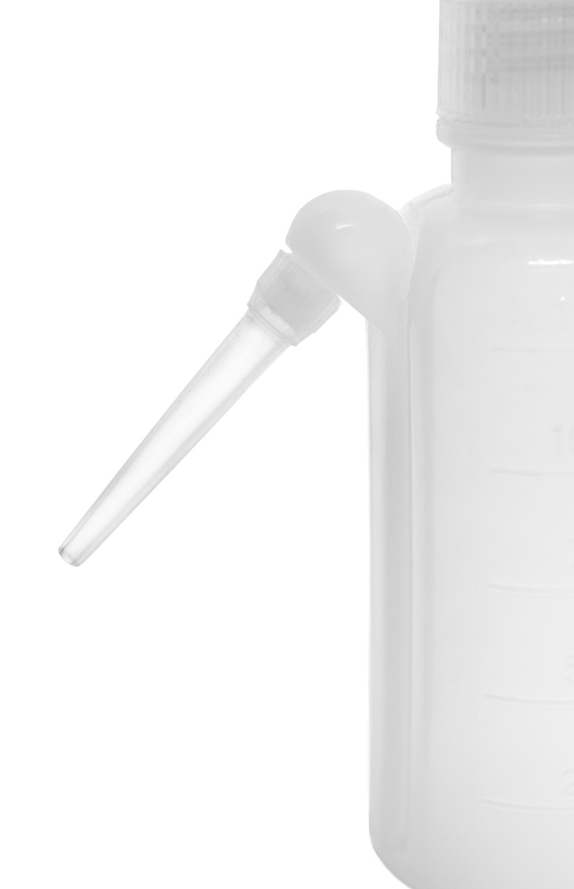 Wash Bottle, 125mL, Polyethylene, Translucent, Unbreakable, Screw Cap ...