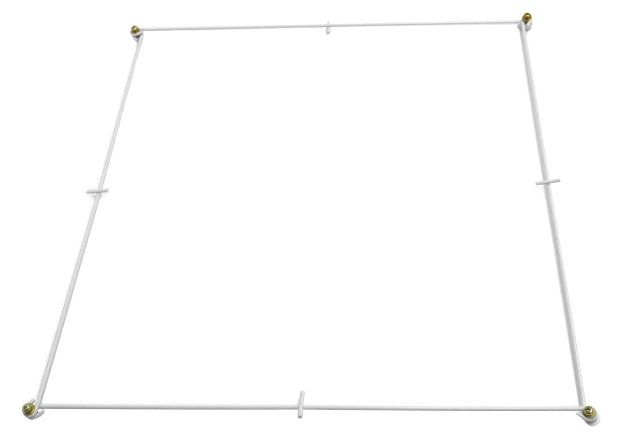 Folding Quadrat, 0.5 Meters Square, Steel Frame