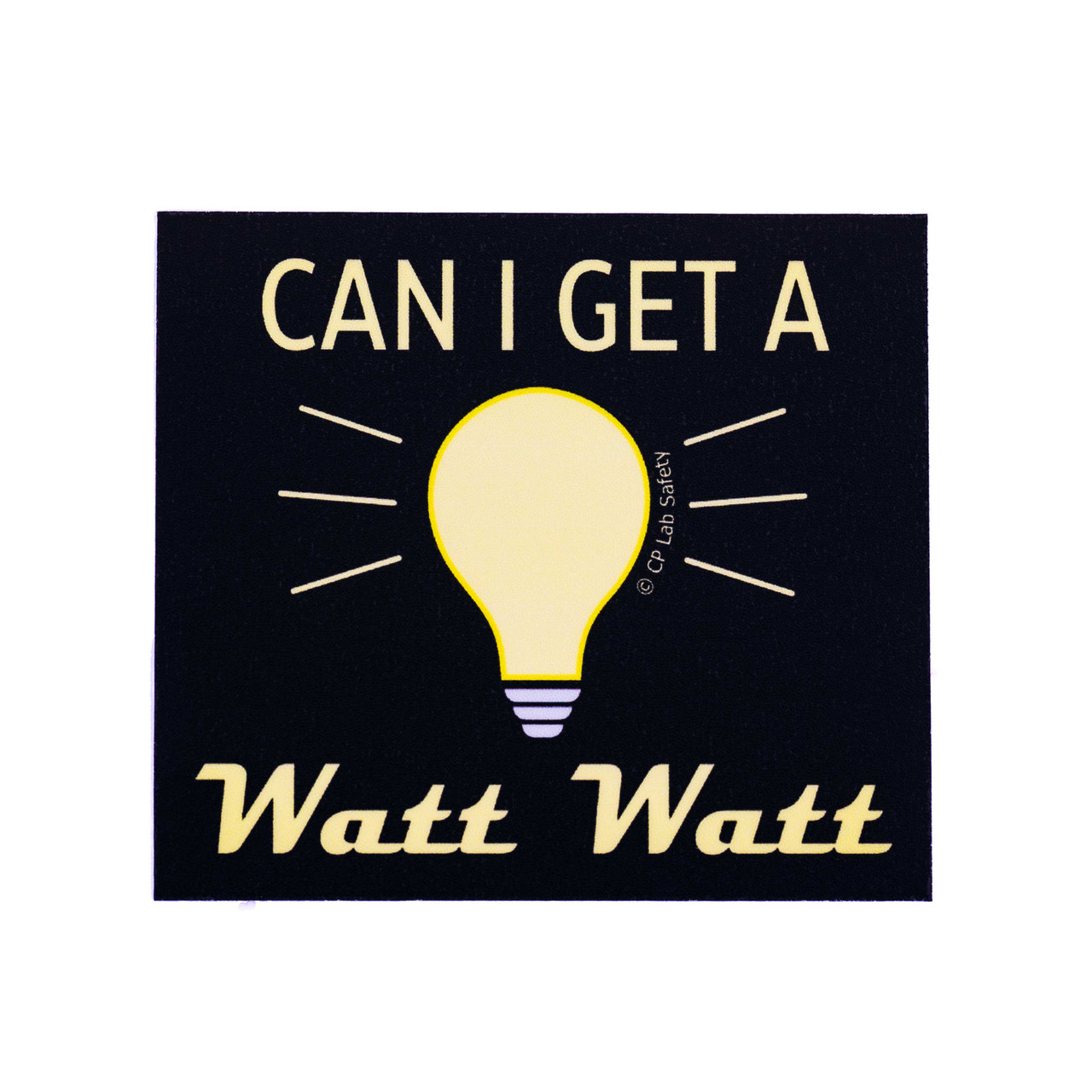 Funny Science Stickers, Vinyl, 3", Custom 3-Pack - CP Lab Safety