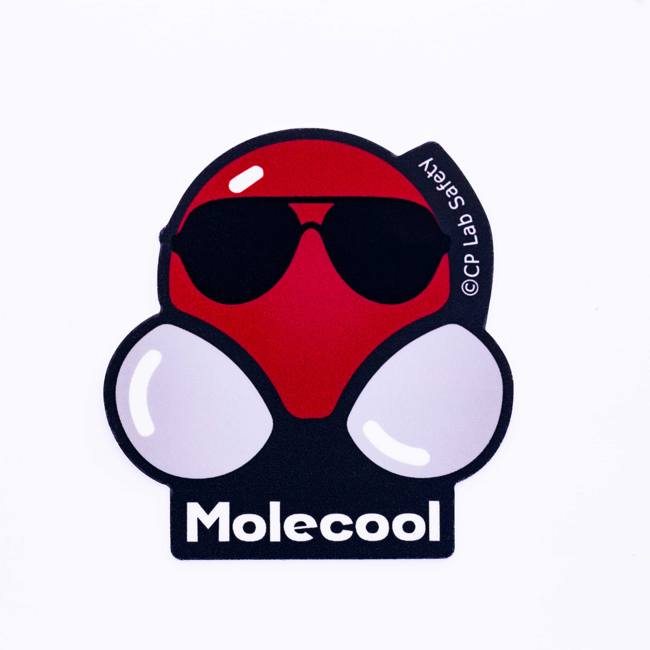 Funny Science Stickers, Vinyl, 3", Custom 3-Pack - CP Lab Safety