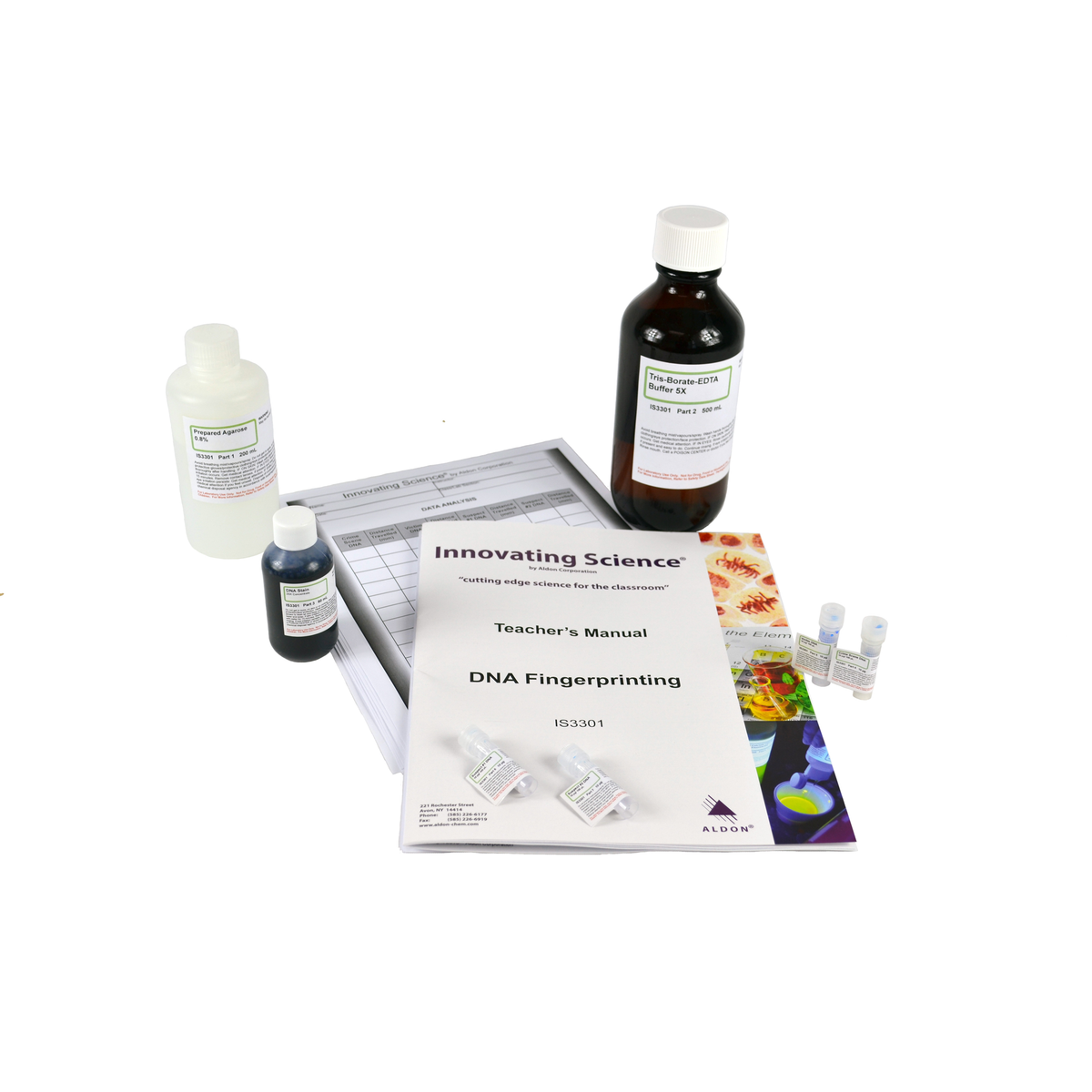 Student Activity Kit, Biotech, Dna Fingerprinting Electro- Phoresis Lab ...