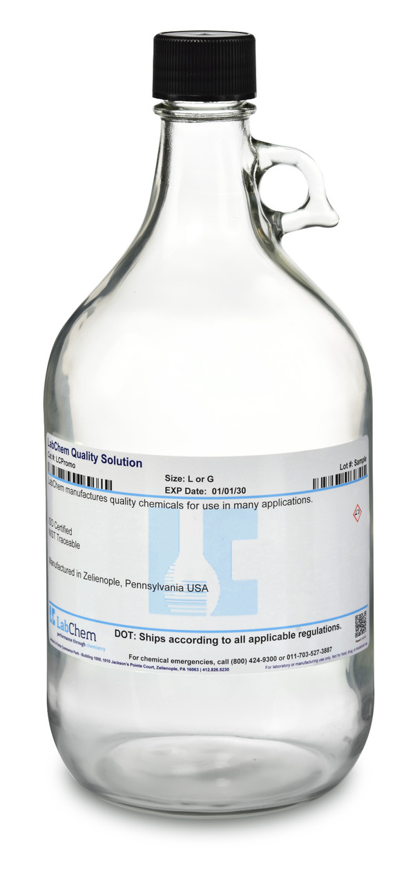 LabChem LC2555036S Chemical, Sulfuric Acid, ACS Grade, Safe-Coat Bottle ...