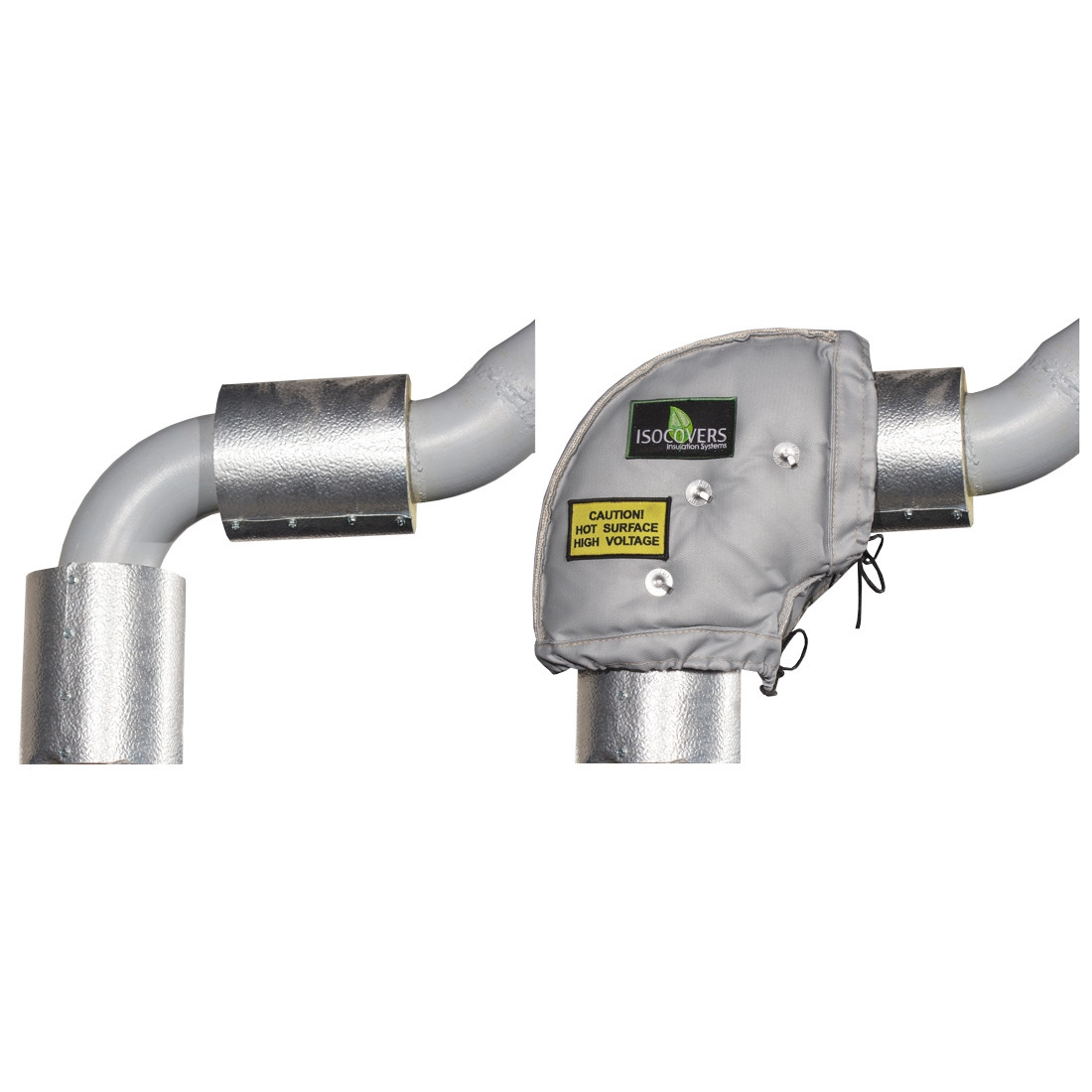 Unitherm IE1890 ISO-Elbow Pipe Jacket, 18"L x 90°