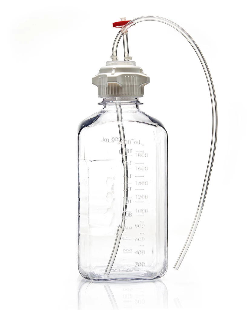 EZ-Bio Sterile Single-Use Port Cap System, Vented Cap, Dip Tube, 2000mL ...