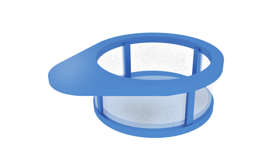 Cell Strainer, 40um, Blue, Sterile, case/50