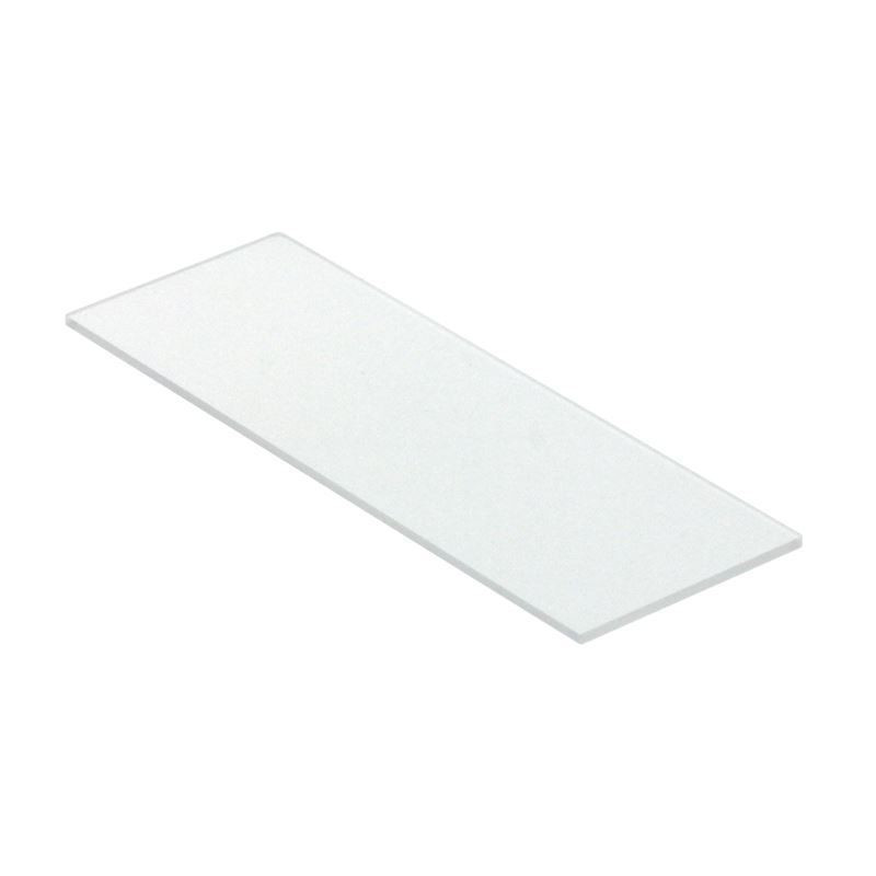 75mm x 25mm Quartz Glass Microscope Slide, each