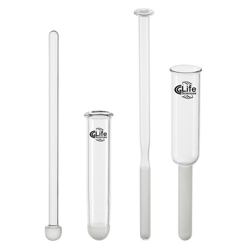 Tissue Grinder, 5mL, Griffiths, All Glass, 12mm Dia Pestle, 80mm ...