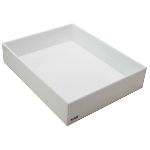 Rectangular Lab Tray, 26 Liter, HDPE, 18 x 22 x 4''