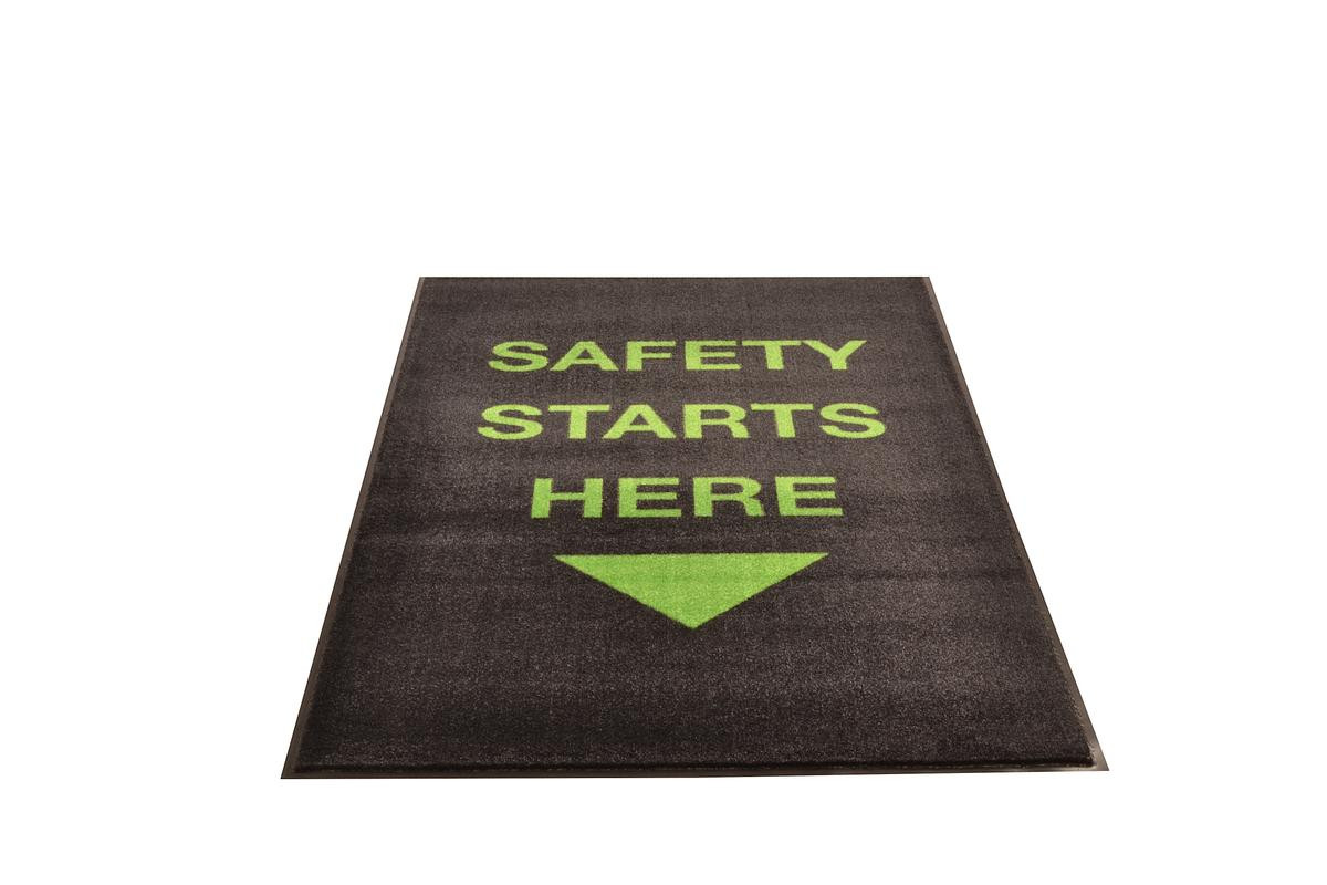 Indoor Entrance Mat, 194 Safety Message Mats