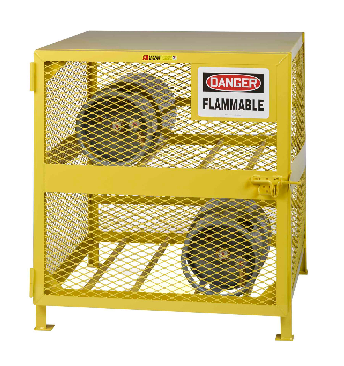 Little Giant GSH-36W-40H Gas Cylinder Storage Cabinet, Horizontal ...