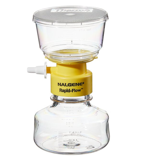Nalgene® 156-4020, 500mL Filter Unit, SFCA Membrane, Sterile, 75mm, case/12