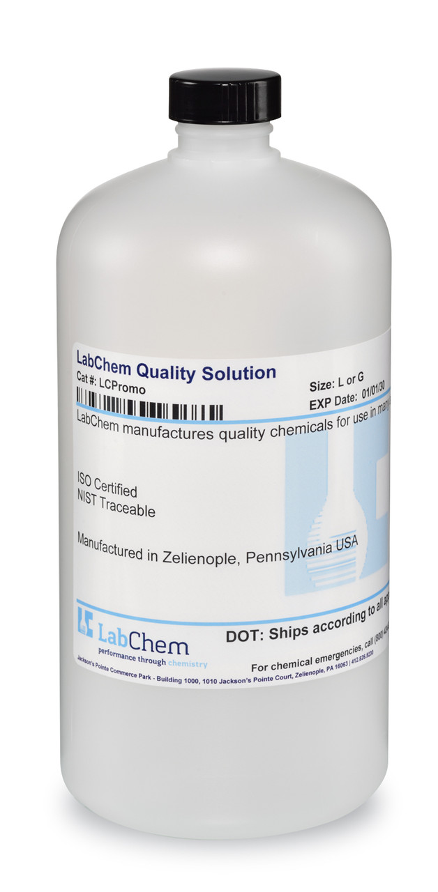 LabChem LC125652 Buffer Solution, pH 13.0, Reference Standard, 1L, Each