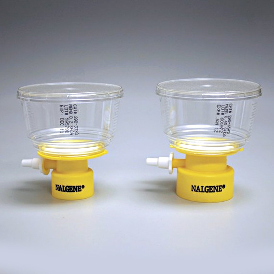 Nalgene® 150mL Rapid-Flow Bottle Top Filter 0.45um, SFCA, 33mm neck ...