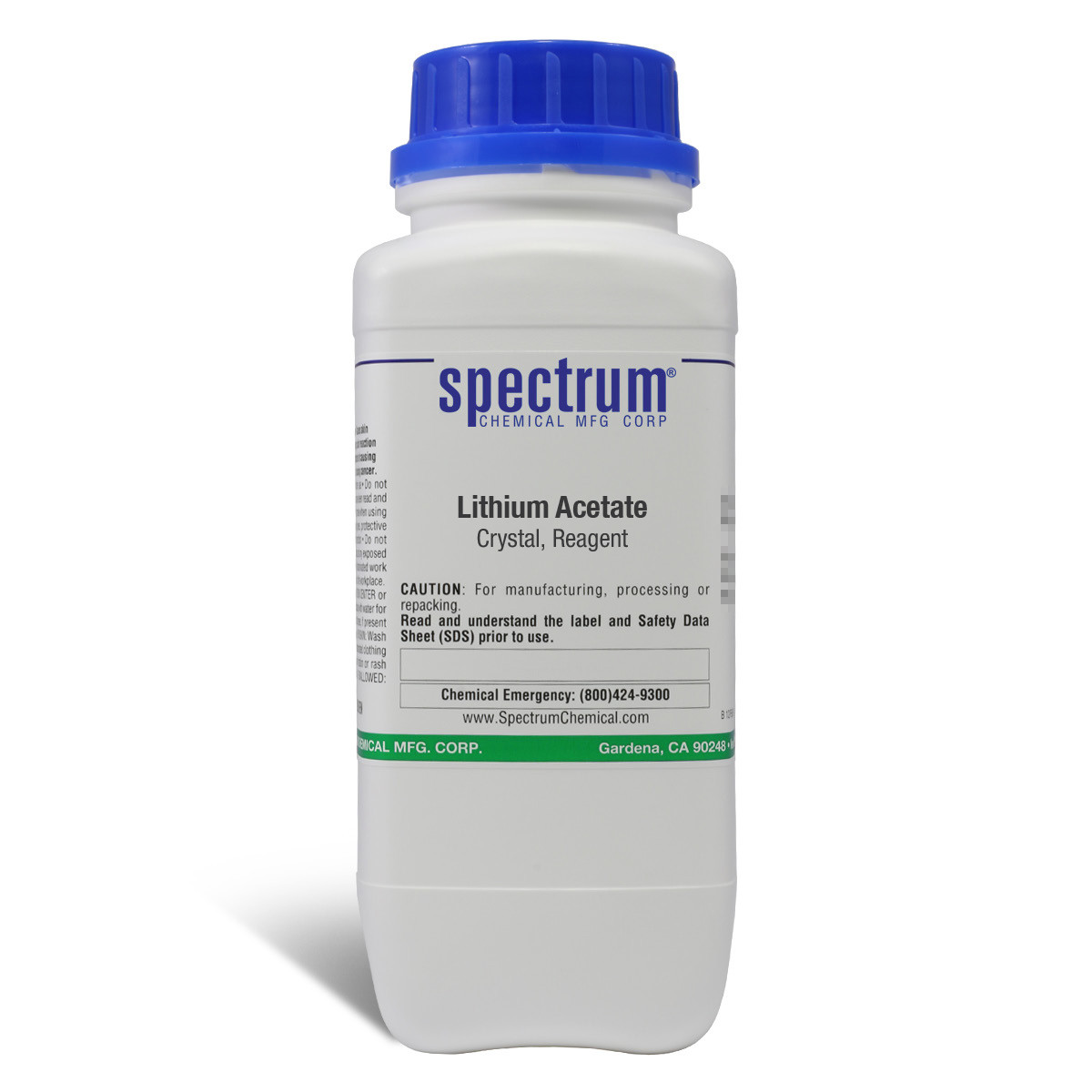 Laboratory Chemicals, Lithium Acetate, Crystal, Reagent, 500g, Each
