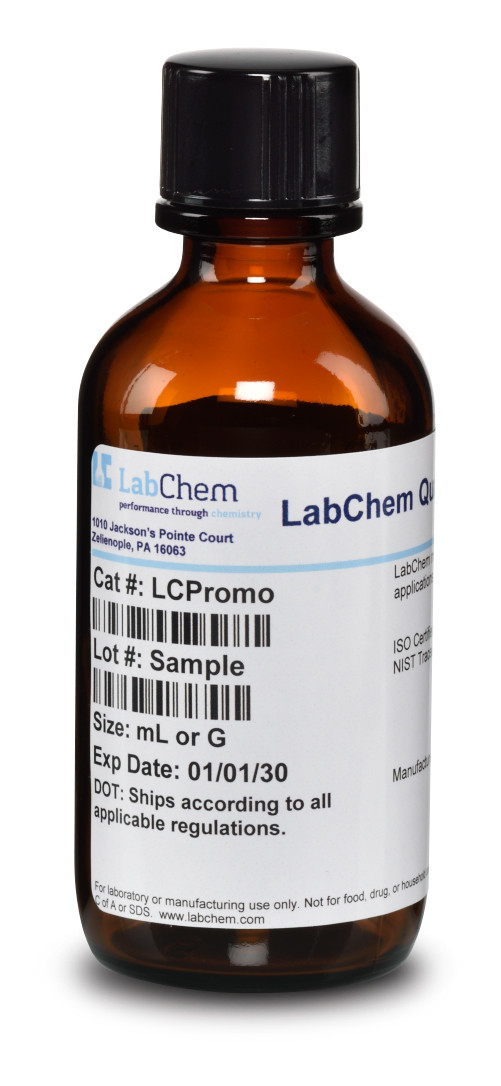 LabChem LC144507 Ferroin Indicator, Solution, APHA, 125mL, Each