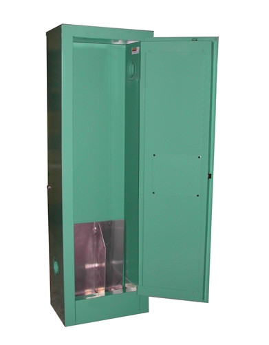 Medical Oxygen Gas Cylinder Storage Cabinet, 2-Cylinders