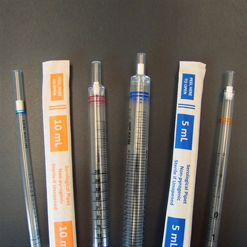 Serological Pipettes, 10 ml, Individually wrapped, Sterile (packed 50 ...