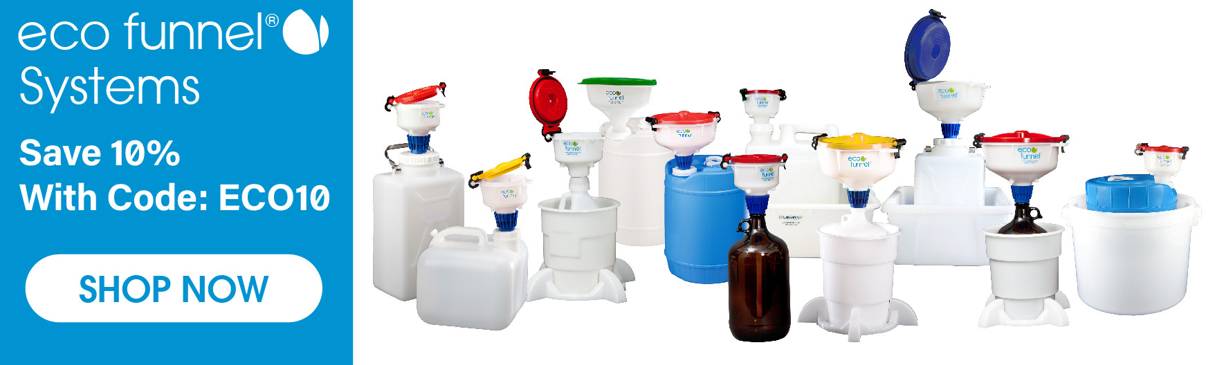 ECO Funnels, Lab Supplies, Laboratory Equipment, Nalgene Labware ...