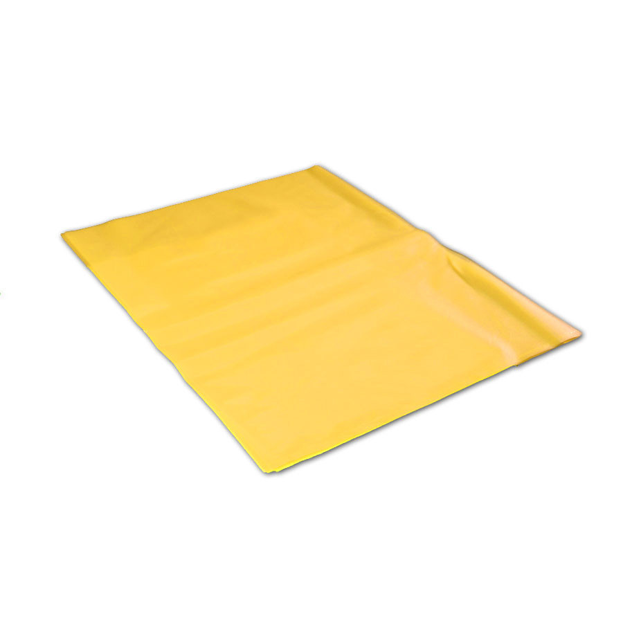 Poly liner Bags for Solid Waste Container, Yellow, case/100