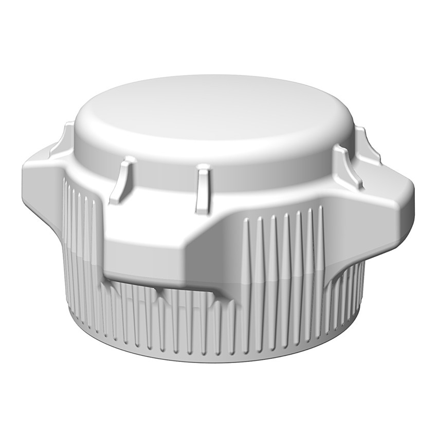 VersaCap® Screw Cap, 83B, Standard Closed Top Cap, pack/2