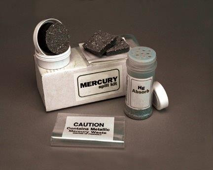 Mercury Spill Kit, Mercsorb Powder