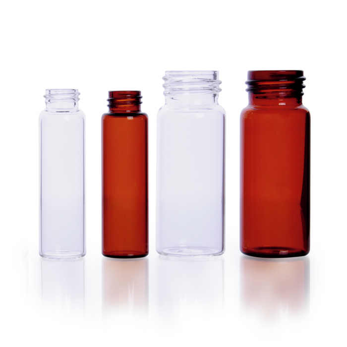 Wheaton® MicroLiter® Concentrator Sample Vials, Amber, 12mL, Pack/150