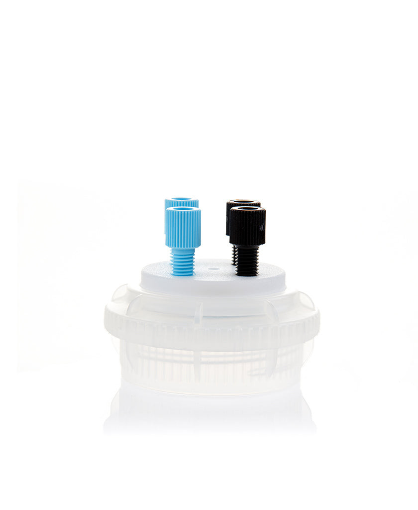 ChromCap 100, HPLC Cap Assembly, GL45, Adapter with Vent Hole, (4 ...