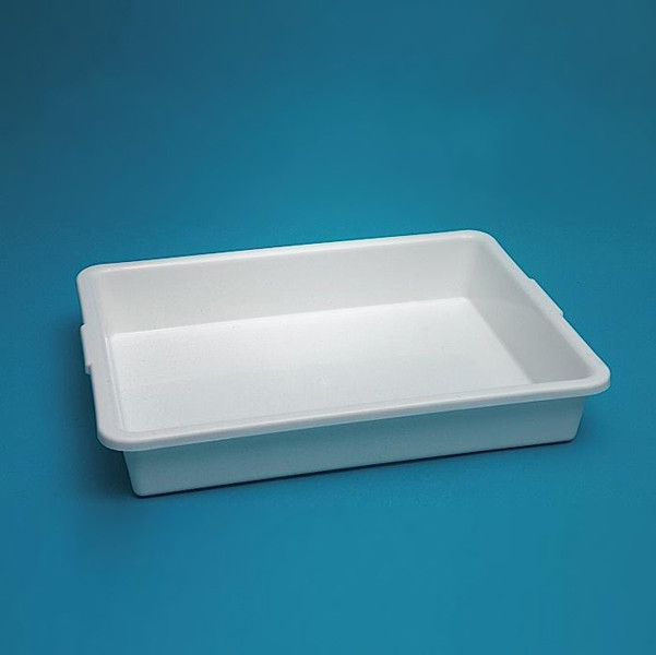 United Scientific 81702 Laboratory Tray, PP, 15" X 12" X 3", Pk/10, case/10
