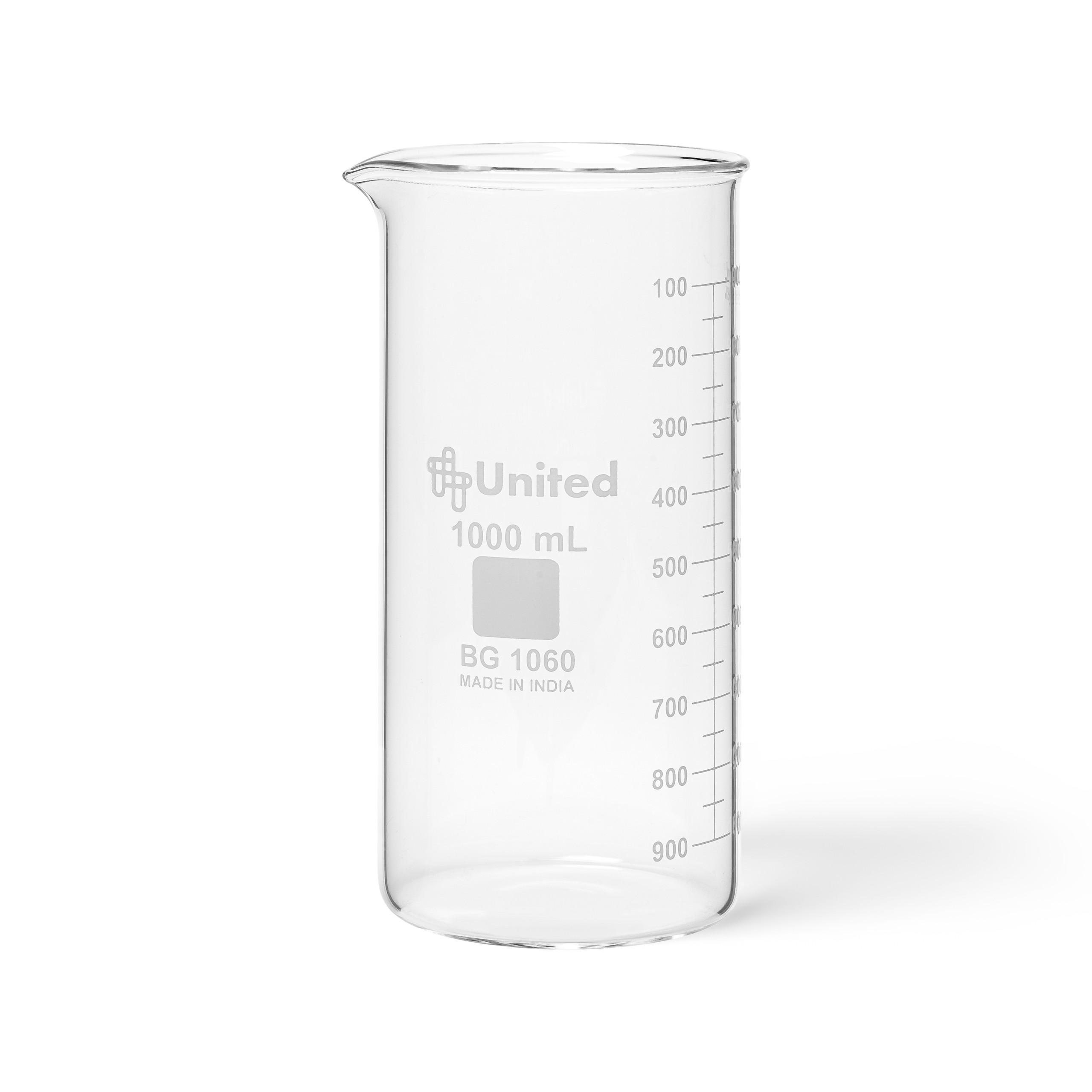 United Scientific BG1060-1000 Beakers, Berzelius, Tall Form ...
