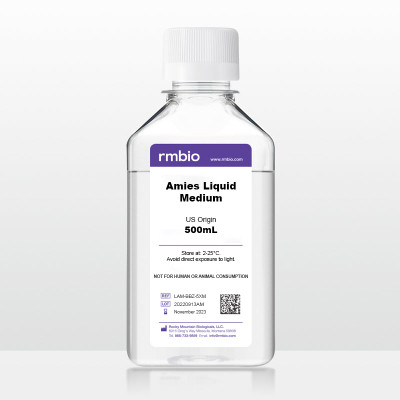 Liquid Amies Medium, without Charcoal, for In-Vitro Use, 500 mL