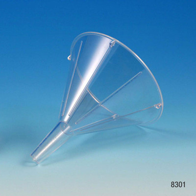 Utility Funnel, 55mm, Polypropylene (uses 11cm filter paper), pack/100