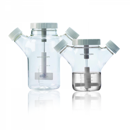 Wheaton® CELSTIR® Double Sidearm Spinner Flask, 25mL