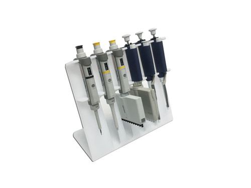 Surestand Pipette Stand For 6 Pipettes, Up To Four Multi-Channels, Acrylic