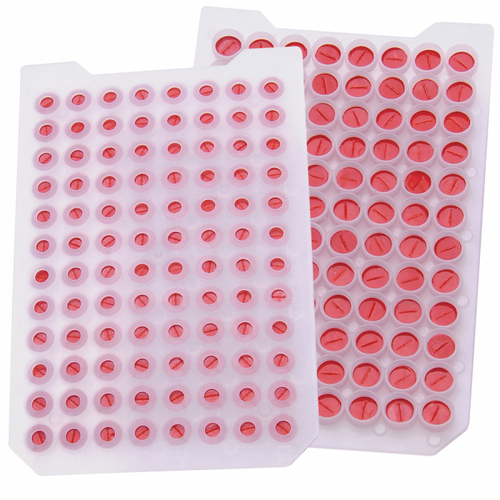 Wheaton® MicroLiter Plate Sampling System Mats With Pre-Cut FEP / Butyl ...