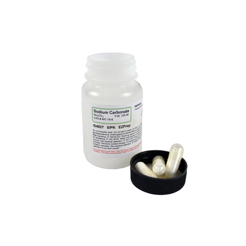 Student Activity Kit, EZ-Prep, Sodium Carbonate 5 Pk Makes 5 x 50ml 0 ...