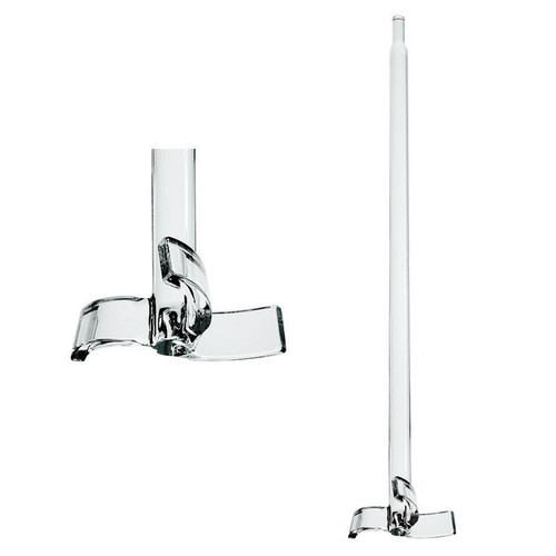 Stirring Shaft, 19mm, Polished, Glass Agitator, Three-Blade, 625mm OAL ...