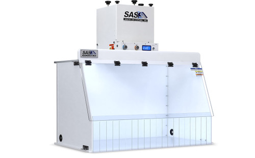 40" Deluxe Ductless Fume Hood with Hour Counter and Pressure Gauge, 350 CFM