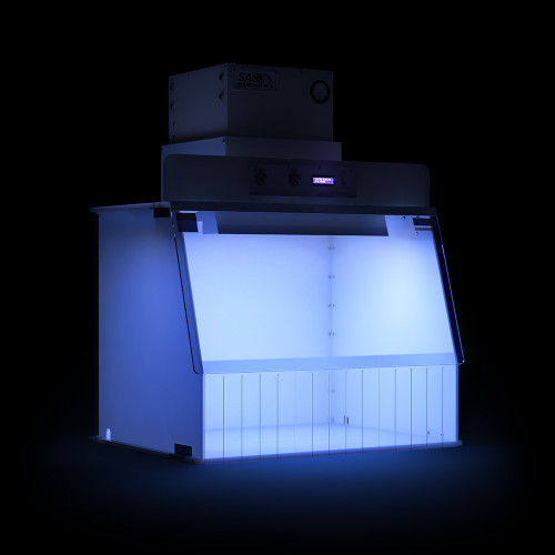 30" Portable Clean Room, ISO Class 5 with UVC Decontamination, 350 CFM