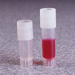 Nalgene® 5011-0012 1.2mL Cryogenic Vials, Plain Polypropylene, case/1000