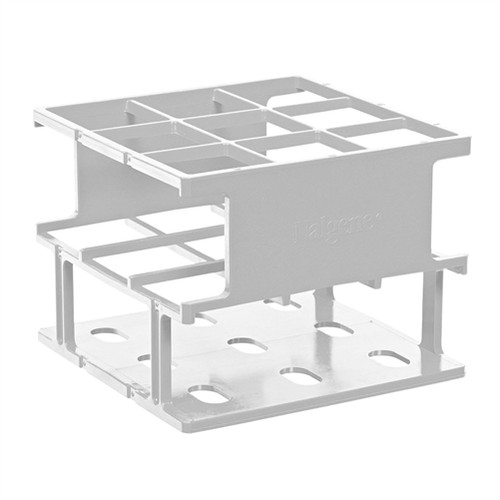 Nalgene® 5972-0030 Test Tube Half-Rack, Autoclavable Unwire, White ...