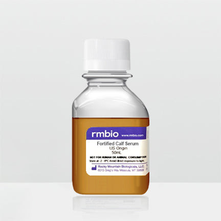 Bovine Calf Serum, Iron Fortified, US Origin, 50 mL