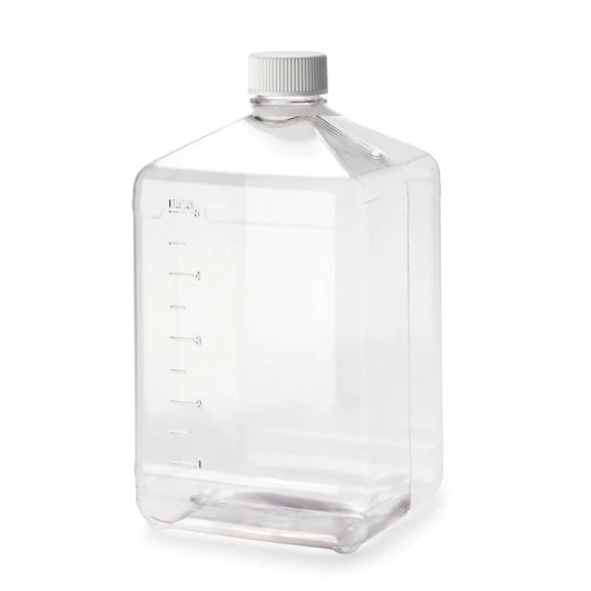 Nalgene® 3415-42 PETG Square Biotainer Bottles, Sterile, 5 Liter Carboy ...