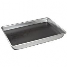 Aluminum Dissecting Pan, Wax, 11" x 7" x 1.5"