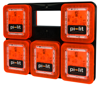 Smart Sequential LED Road Flares, Traffic Safety, pack/10