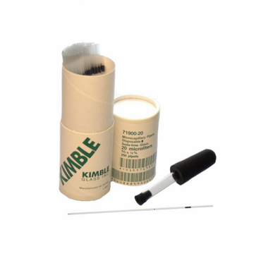 KIMBLE® To Contain Micro Capillary Pipet, 100 uL, case/1000