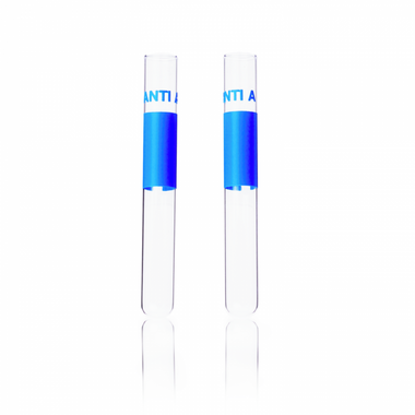 KIMBLE® MARK-M® ANTI A Blue Color-Coded Tubes, 12 x 75 mm, 5mL, case/1000