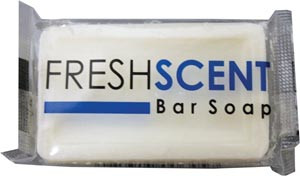 Bulk Hospital Bar of Soap, Individually Wrapped, # 3/4, case/1000
