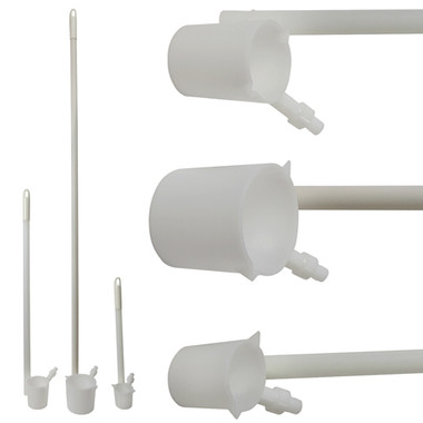 Complete Sampling Kit, Set (3) HDPE, Dippers (250, 500, 1000mL)